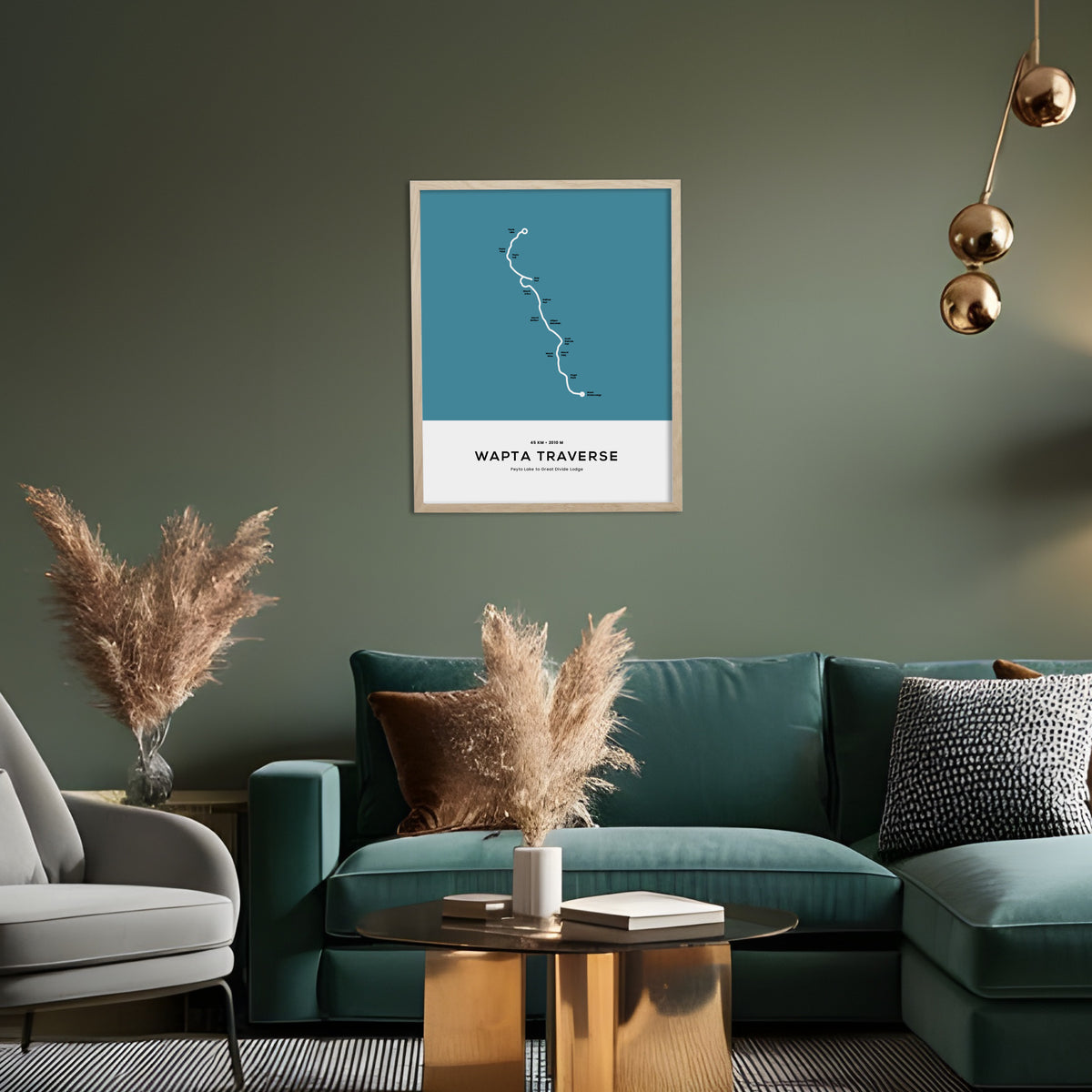 Wapta Traverse Trail Map – Wildly Supply Co.