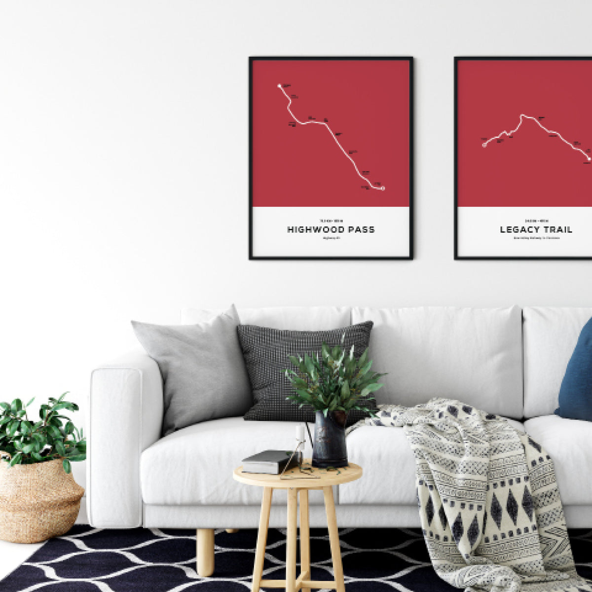 Highwood Pass Trail Map – Wildly Supply Co.